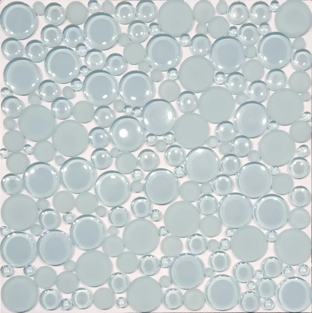 Raindrop Glass Puddles - 1 SF / 3 lbs | Wet Dog Tile Co